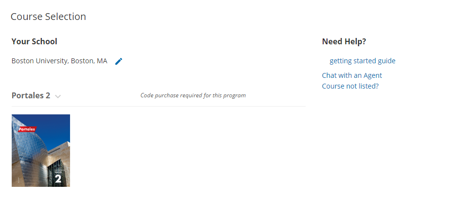 Getting Started: My school required me to purchase an access code ...